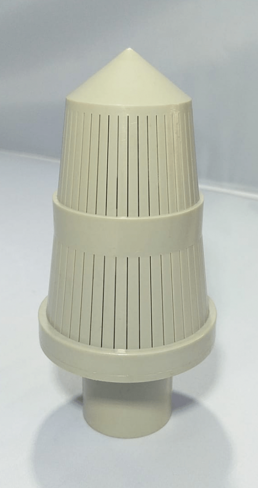 GLOBALFILTROS - Crepina Cônica Inferior Plástica para Tanques FRP